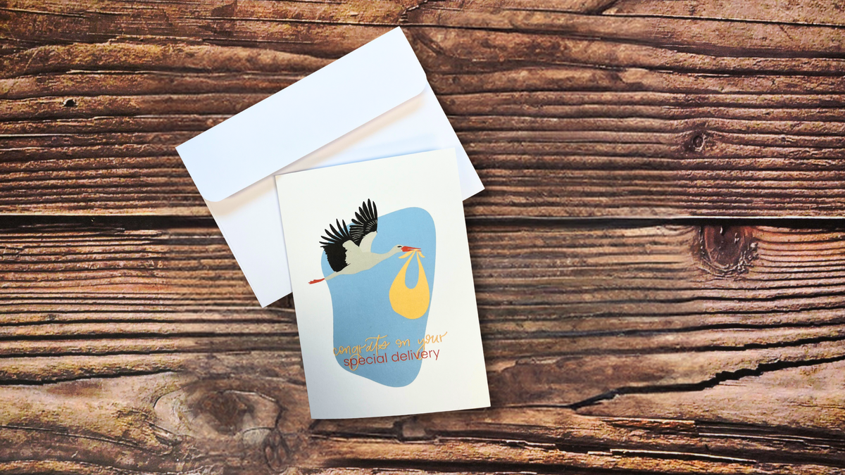 Congrats on Your Special Delivery Greeting Card